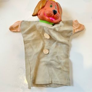 Toys | Vintage Retro Rubber Plastic Head Duck And Dog Hand Puppets ...